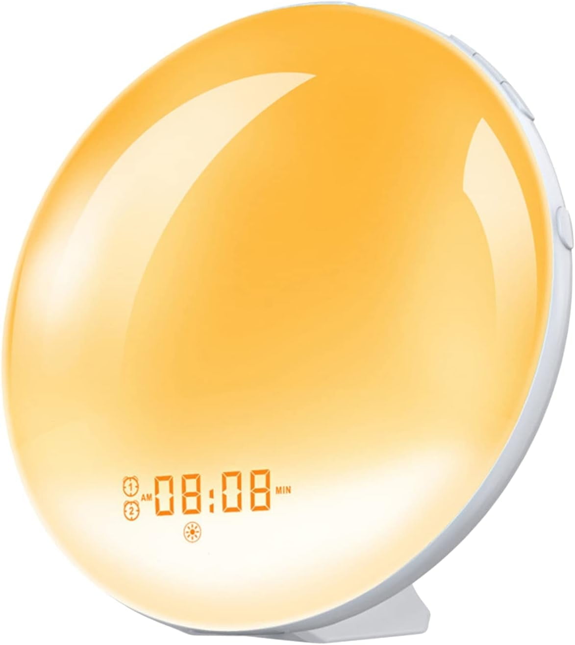 Wake Up Light Sunrise Alarm Clock for Kids, Heavy Sleepers, with ...