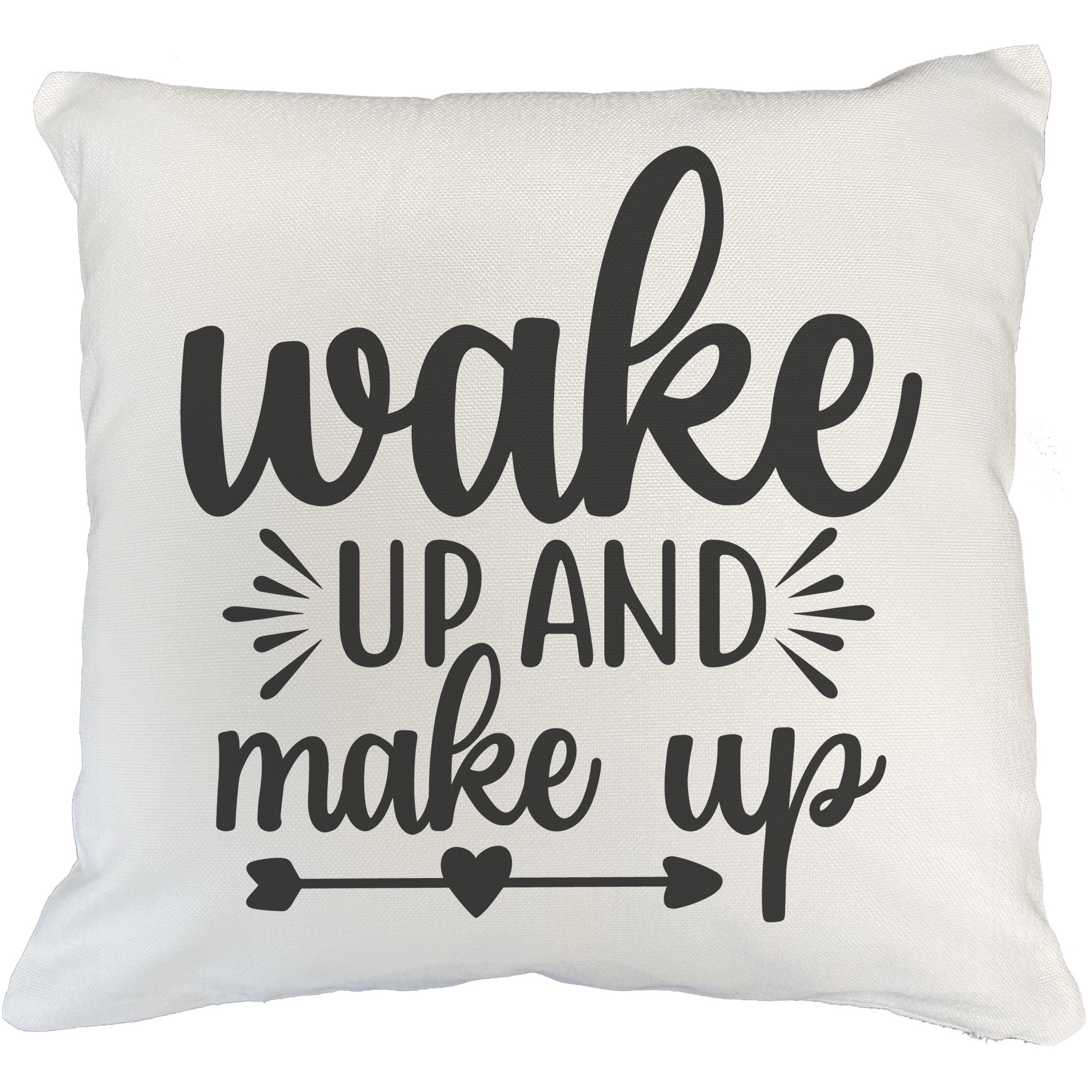 Wake up & Makeup w/ Arrow & Heart Design - Beauty Themed Merch for ...