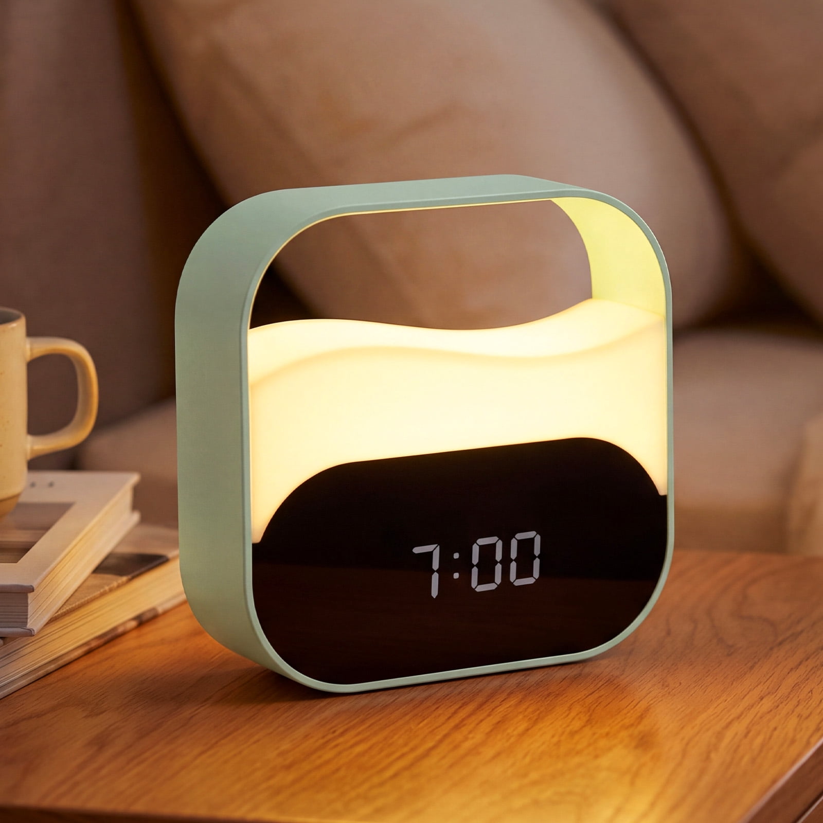 Wake Up Light Sunrise Alarm Clock for Heavy Sleepers – Kids, USB ...