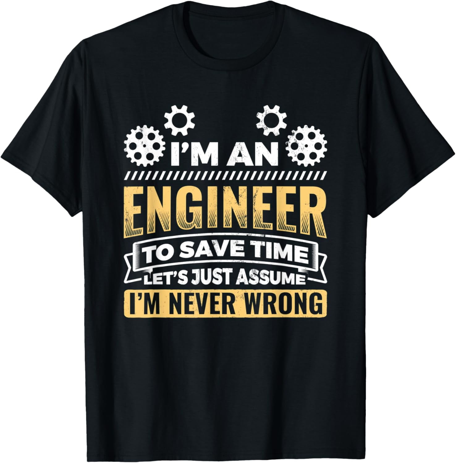 Wake Up Smarter Sleep With An Engineer T-Shirt - Walmart.com