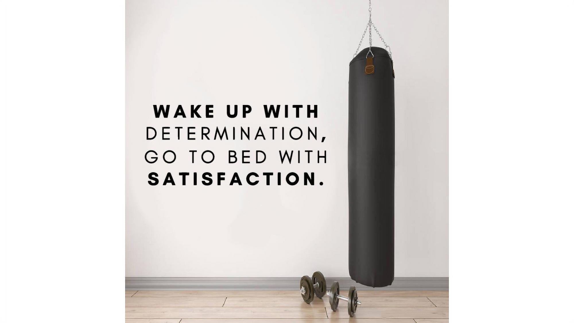 Wake Up With Determination Quote Fitness Workout Success Motivation ...