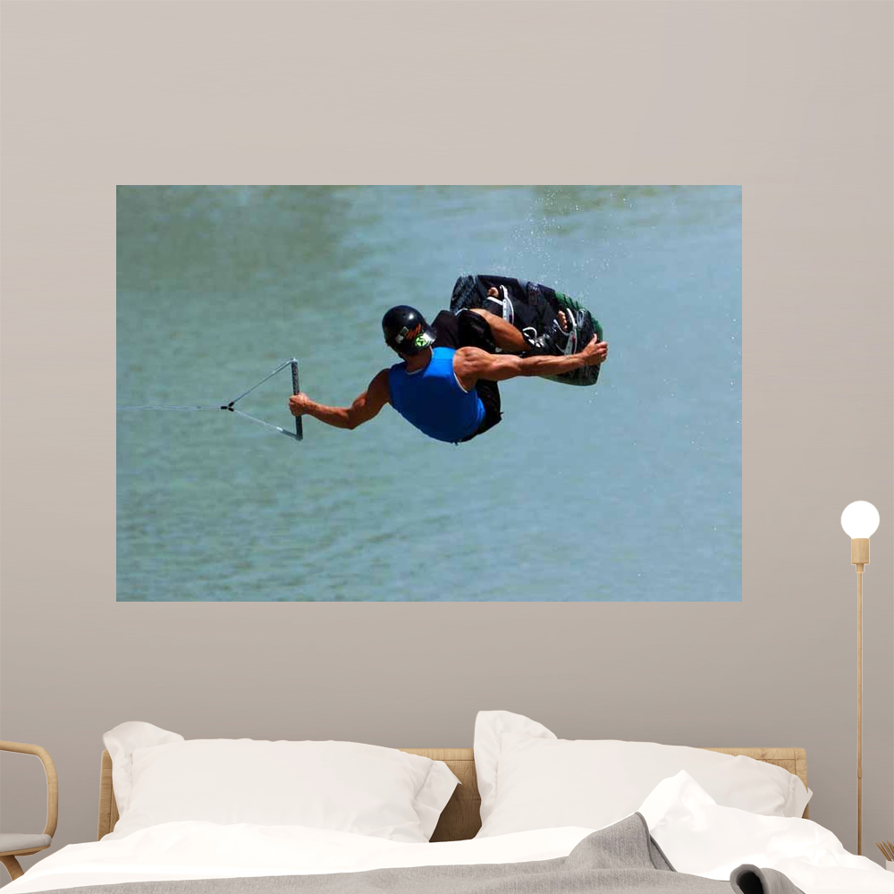 Wakeboard Extreme Wall Mural Decal Sticker, Wallmonkeys Peel & Stick ...