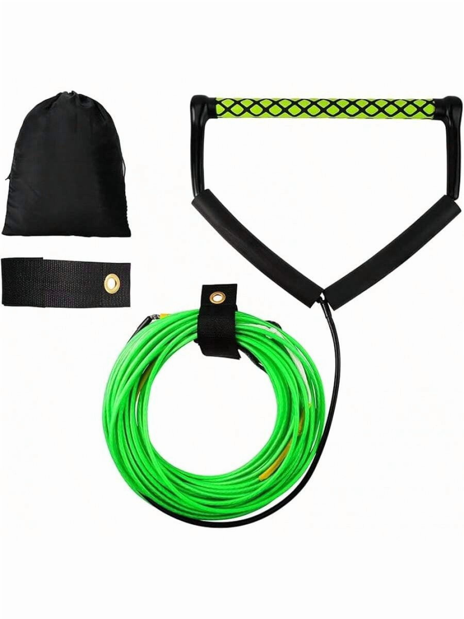 Wakeboard Rope 75ft, No Stretch Wakeboard Rope and Handle Water Ski ...