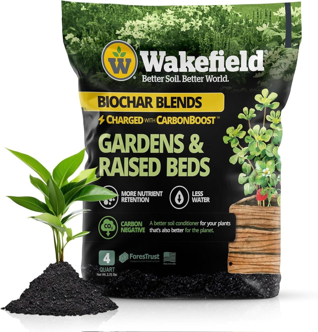 Wakefield Premium Biochar Blend with CarbonBoost & Advanced Probiotics ...