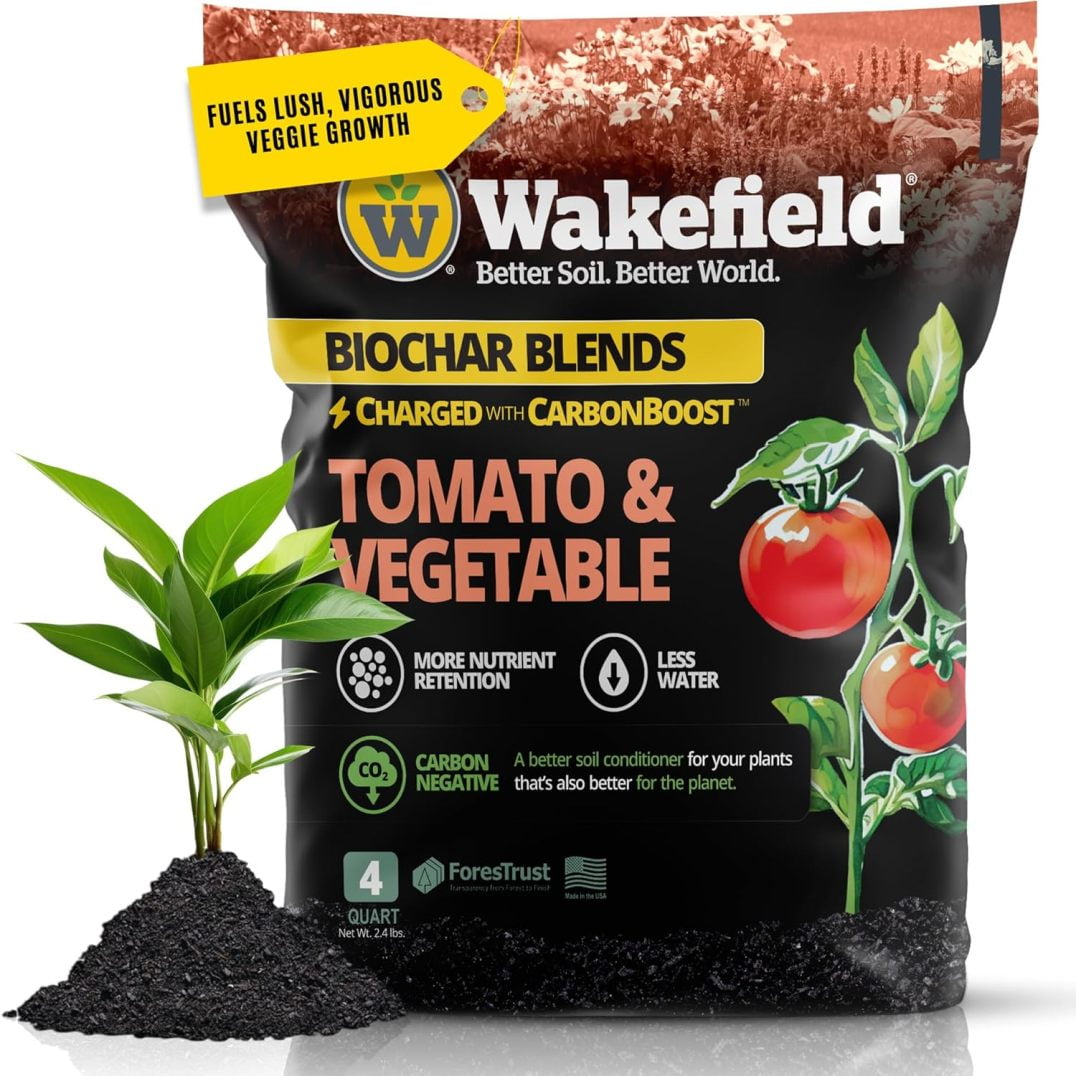 Wakefield - Premium Biochar Blend - Organic Potting Soil with Humic ...