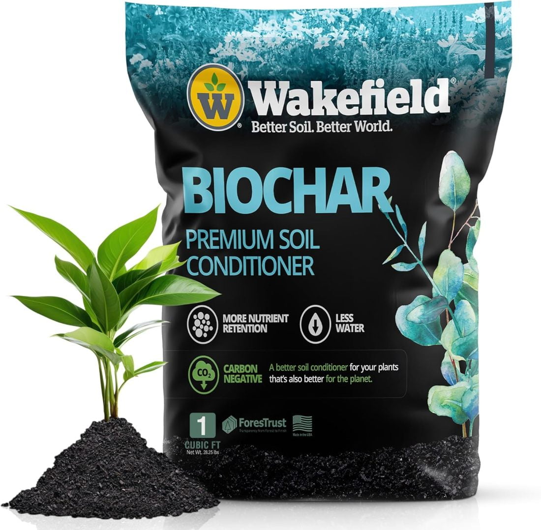 Wakefield Premium Biochar Soil Conditioner – 100% Pure Organic Biochar ...