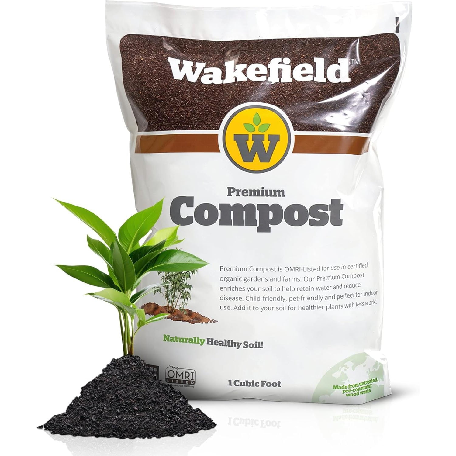 Wakefield Premium Compost – OMRI Listed, FSC-Certified – 100% Organic ...