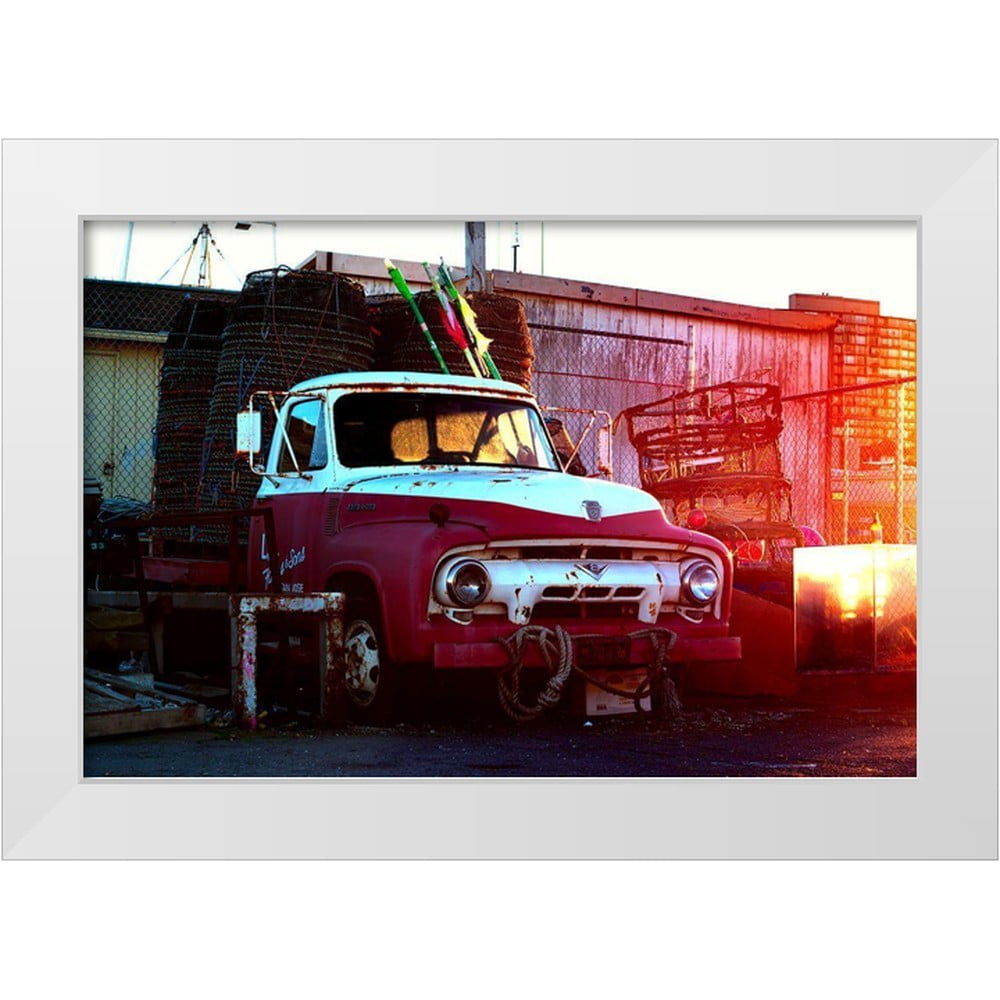 Wakefield, Tanner 32x23 White Modern Wood Framed Museum Art Print ...