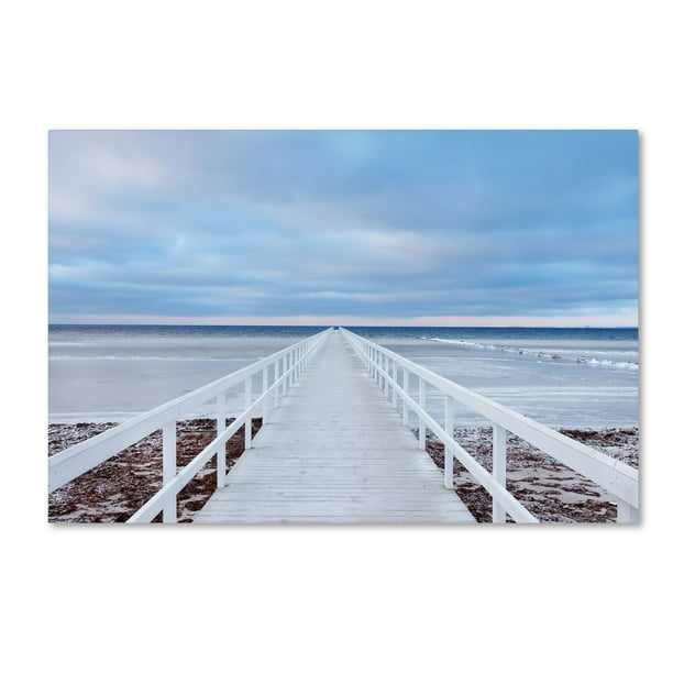 Jacek Oleksinski 'The Bridge' Canvas Art - Walmart Business Supplies