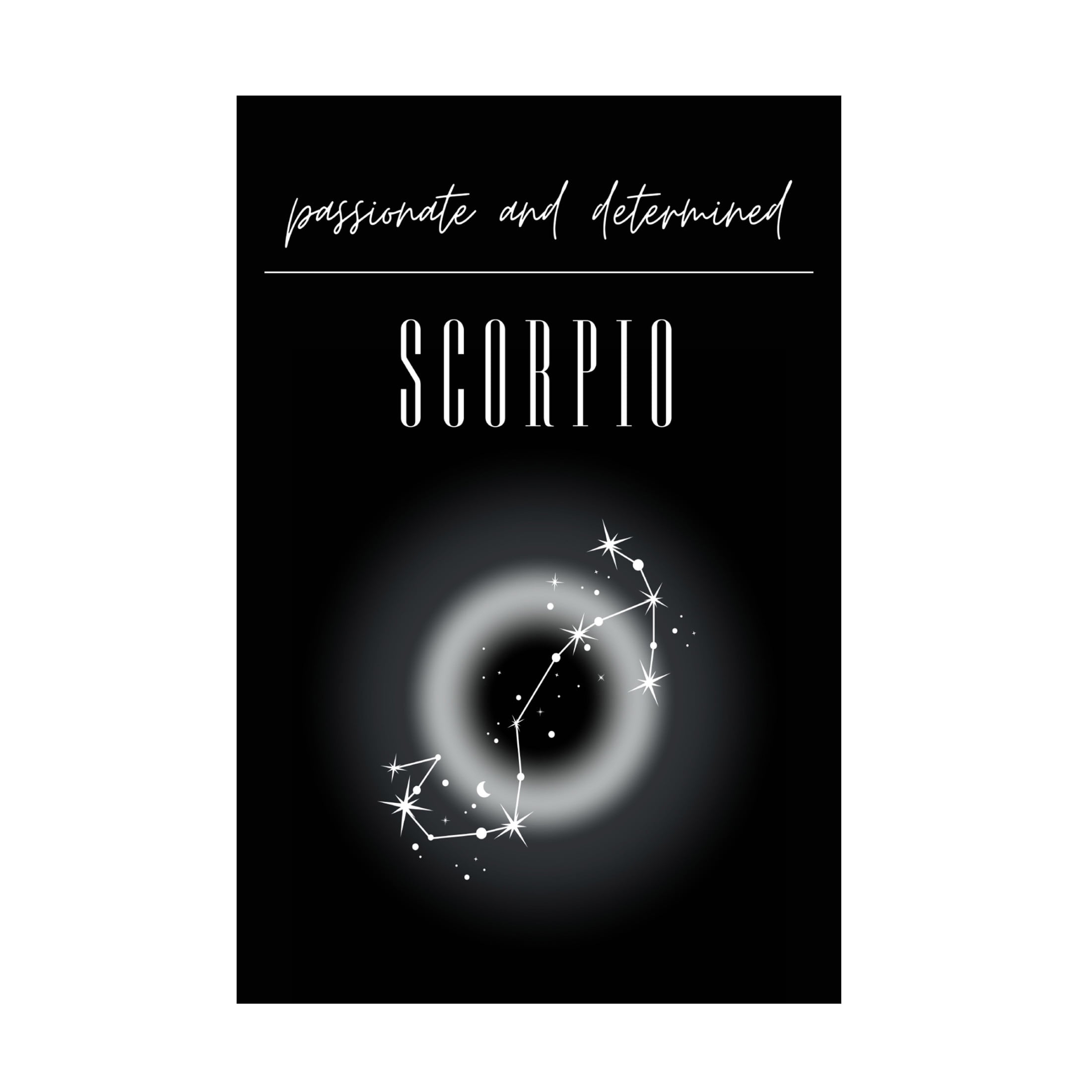 Amelie 'Scorpio Zodiac Print Art' Canvas Art - Walmart.com