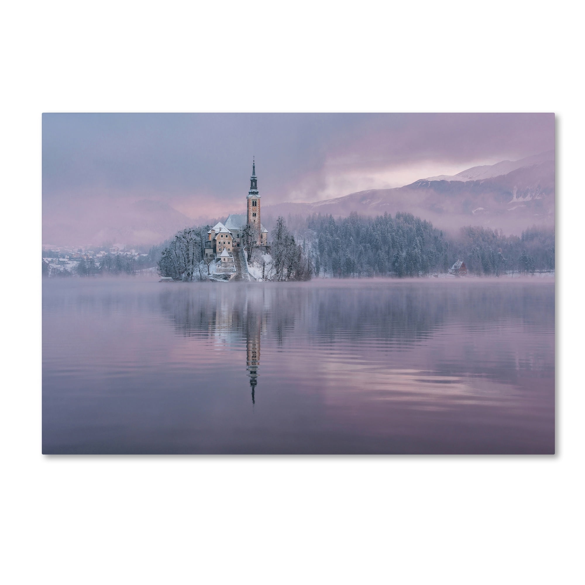 Ales Krivec 'Frozen Fairytale' Canvas Art - Walmart.com
