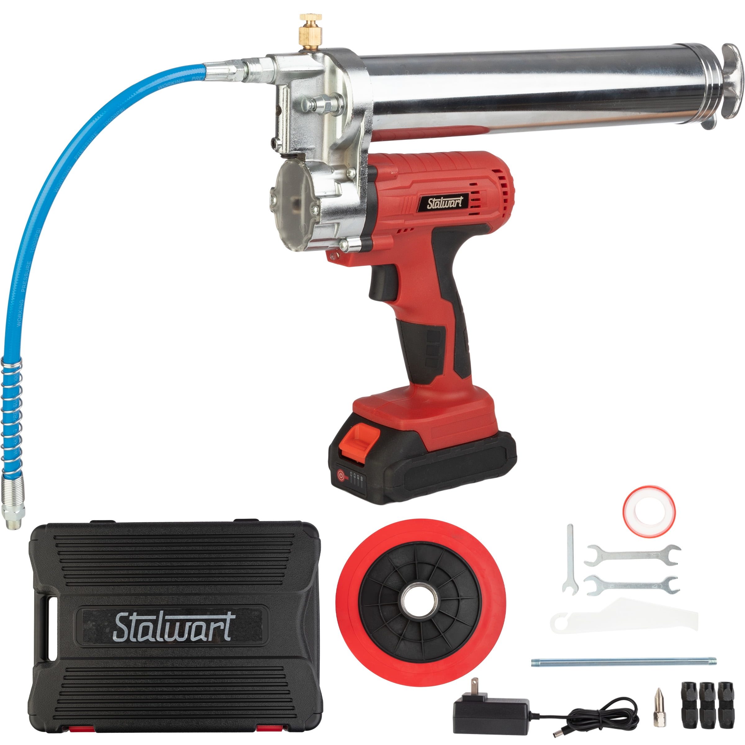 20 V Electric Battery Operated Powered Cordless Grease Gun with ...