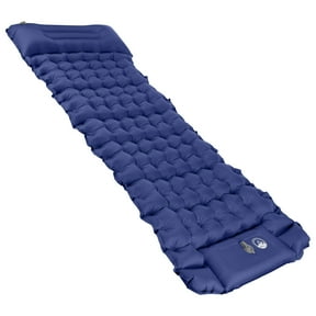 Ozark Trail Waterproof Blue Foam Sleeping Pad for Camping Insulation ...