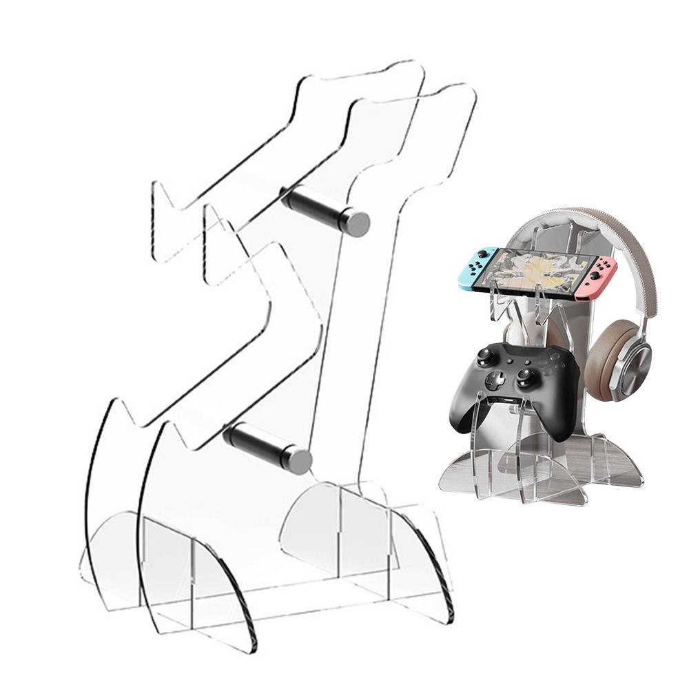 Wakfran Acrylic Controller Headset Holder Console Controller Desktop ...