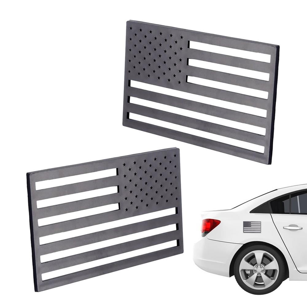 Wakfran American Flag Emblem Decal Stickers 2pcs American Flag Emblem ...