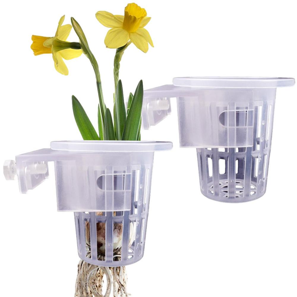 Wakfran Aquarium Plant Cup Aquatic Plant Cup 2 pcs Fish Tank Plant Pot ...