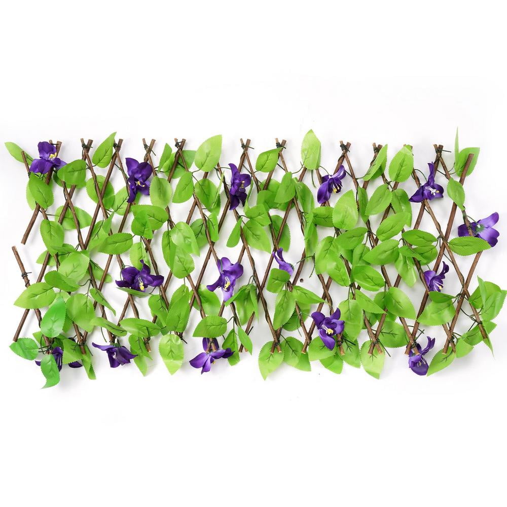 Wakfran Artificial Hedge Privacy Fence Screen Hedge Plant Wall Greenery ...