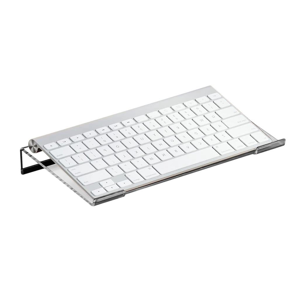 Wakfran Computer Keyboard Stand Clear Acrylic PC Keyboard Display Tray ...