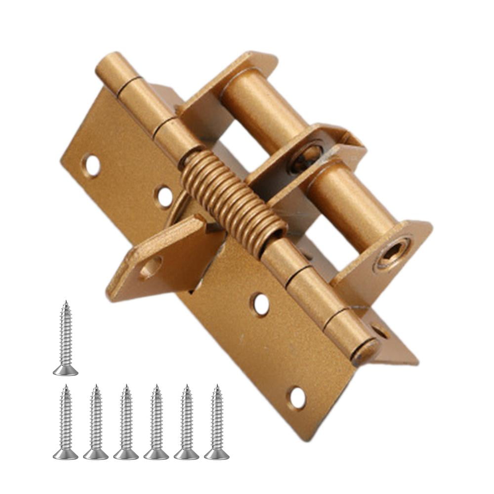 Wakfran Door Hinges ,Spring Loaded Door Hinges 4 Inch Spring Hinge Self ...