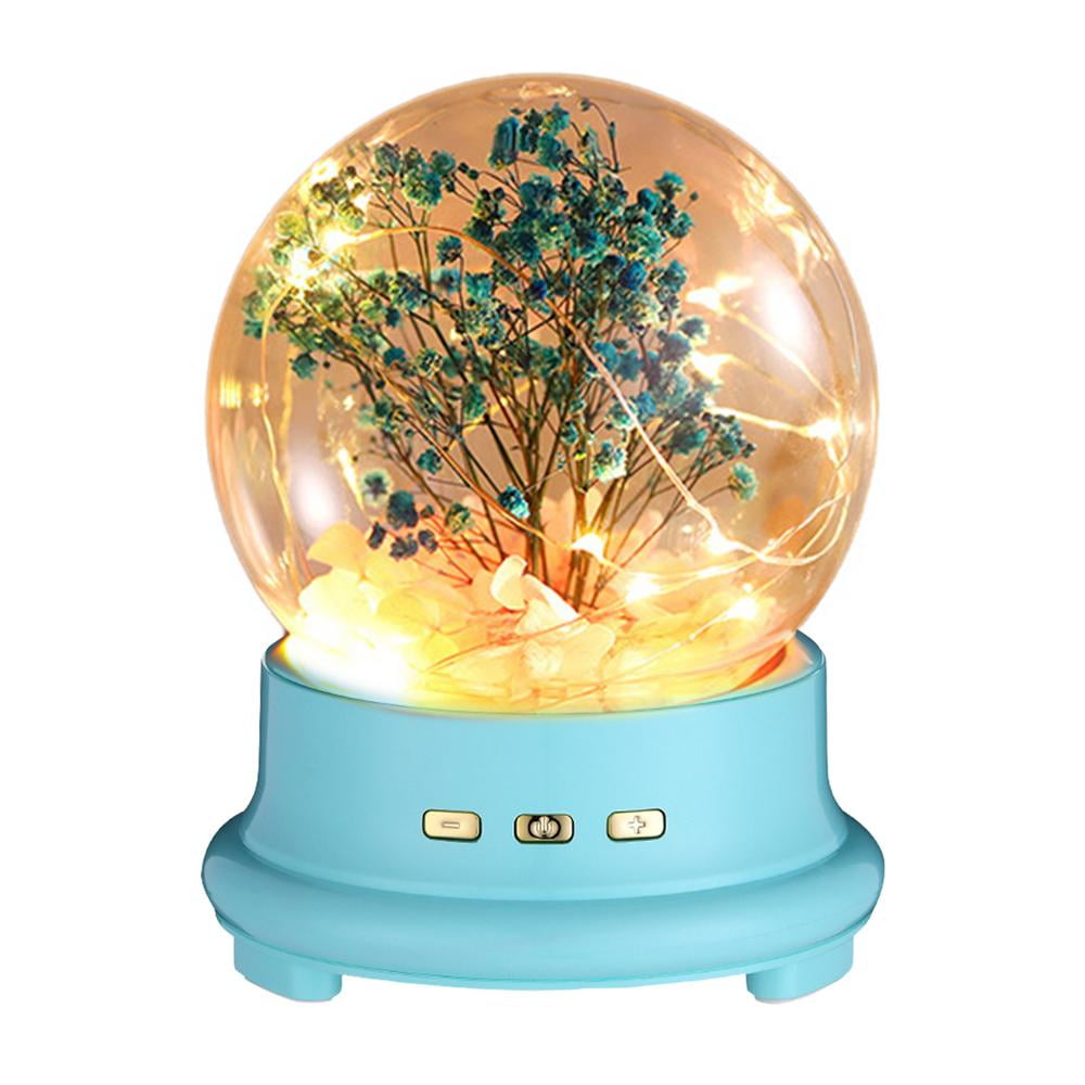 Wakfran Eternal Flower Wireless Speaker Wishing Bottle Sound Box Easy ...