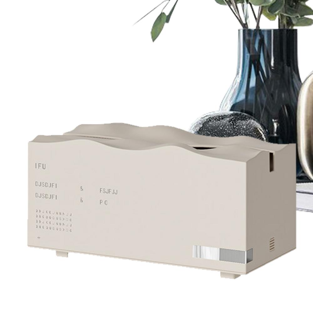 Wakfran Facial Tissue Case Desktop Facial Paper Dispenser Box Tissue ...