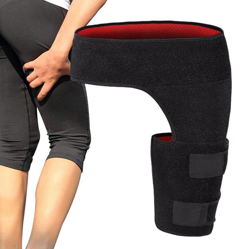 Wakfran Hip Brace For Men Hip Support Belt Adjustable Strap Anti-slip ...