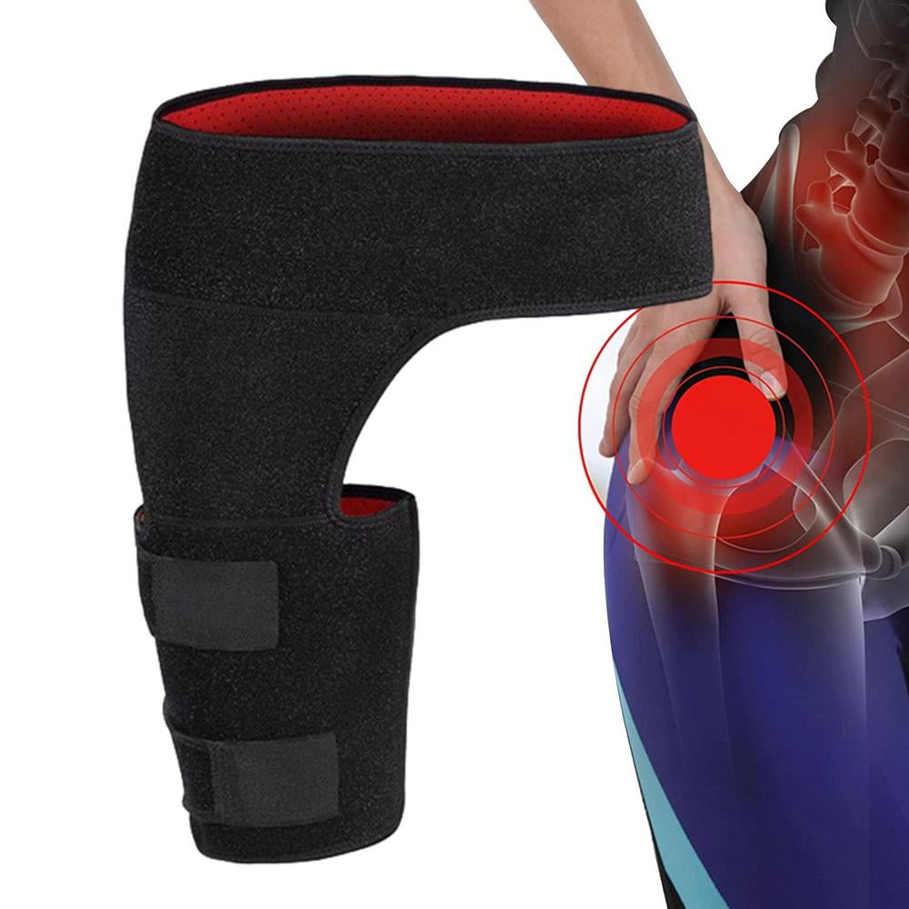Wakfran Hip Brace For Men Compression Wrap Hip Relief Thigh Compression ...