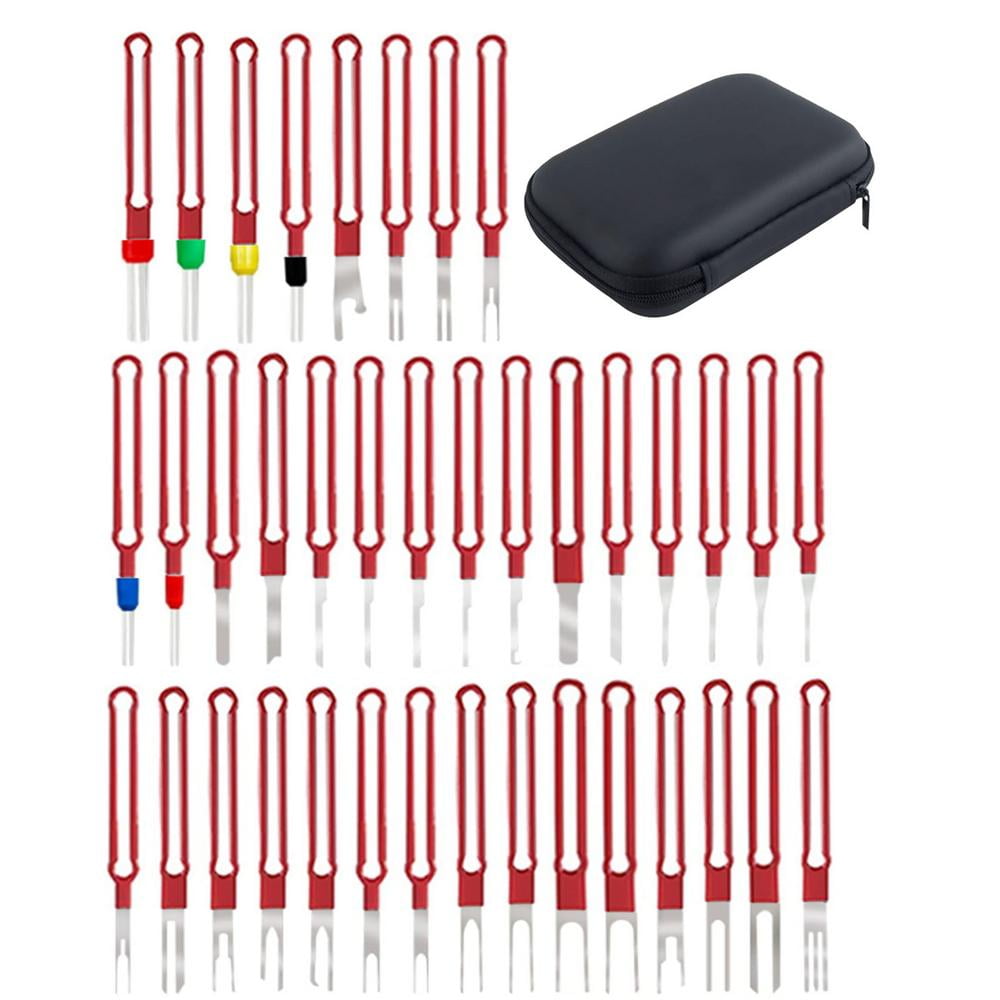 Wakfran Pin Removal Tool Kit 38 Pieces Electrical Pin Removal Tool Kit ...