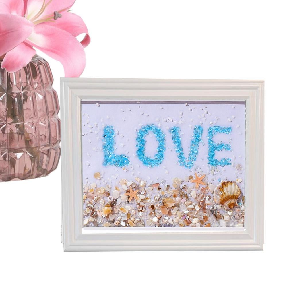 Wakfran Sea Glass Art For Kids Resin Art Making Material Sea Glass Art ...