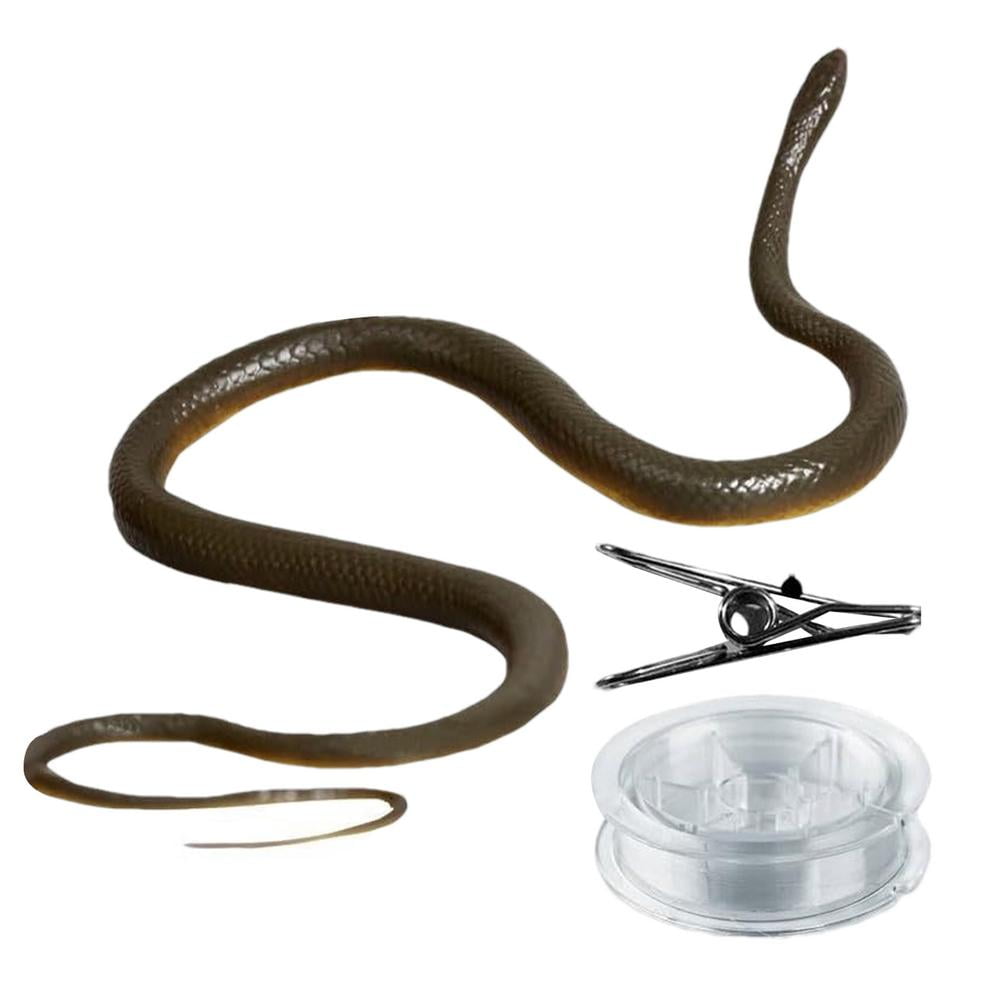 Wakfran Snake On A String Prank Fake Snake Snake Prank with String Clip ...