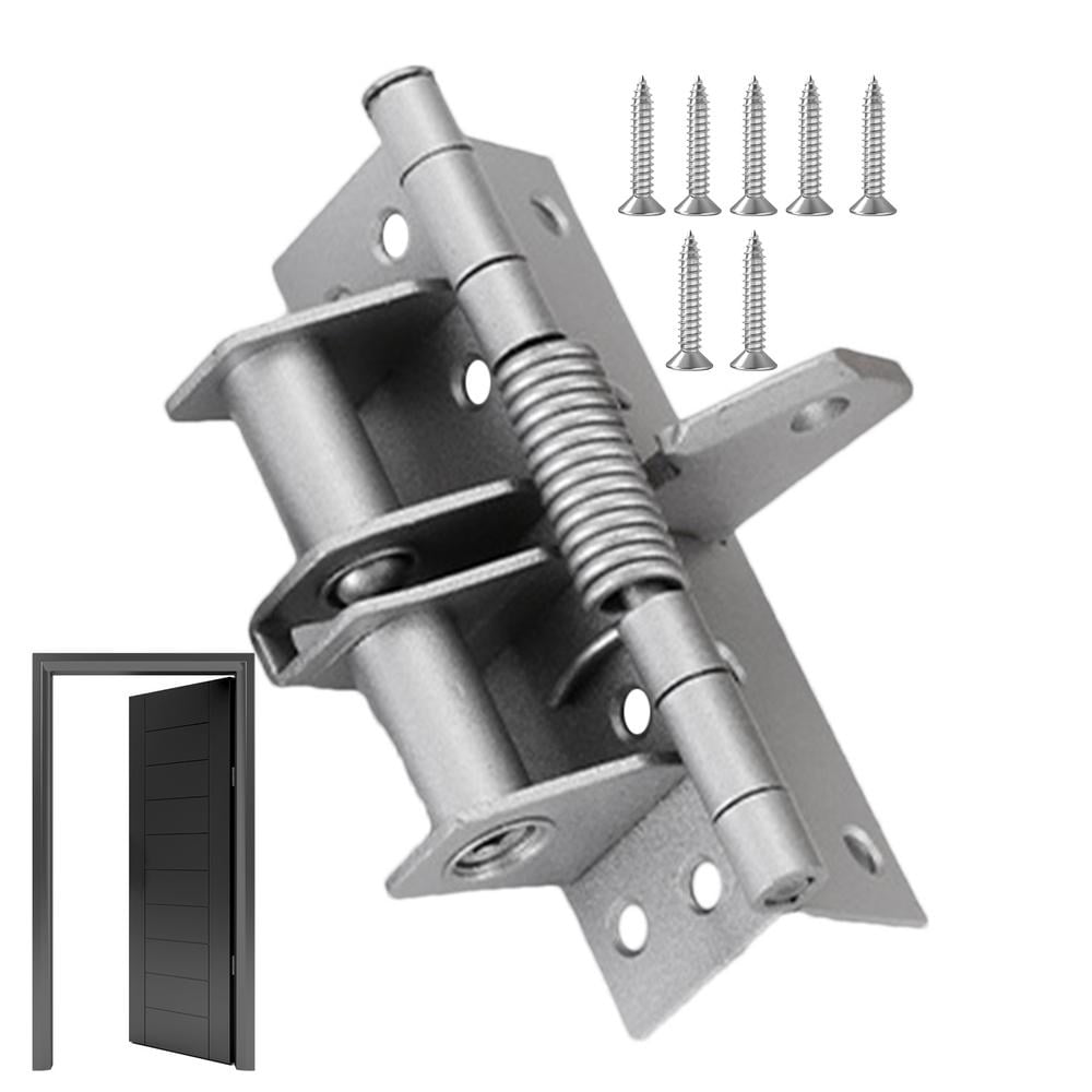 Wakfran Spring Door Hinge 4 Inch Spring Hinge Self-Closing Door Hinges ...