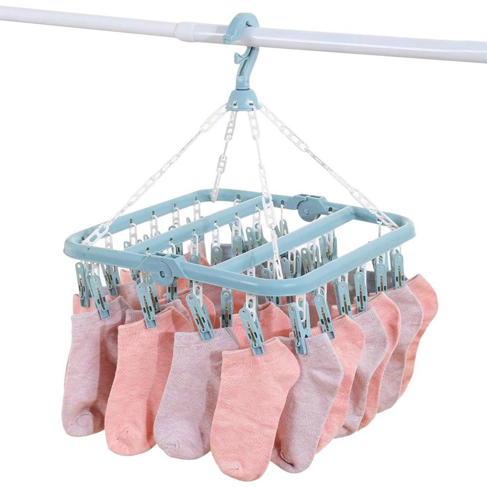 Wakfran Underwear Hanger Clip And Drip Hanger Clothes Hanger Drying ...
