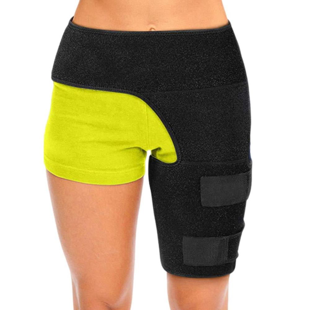 Wakfran Wrap Hip Brace Hip Support Belt Thigh Compression Sleeve Hip ...