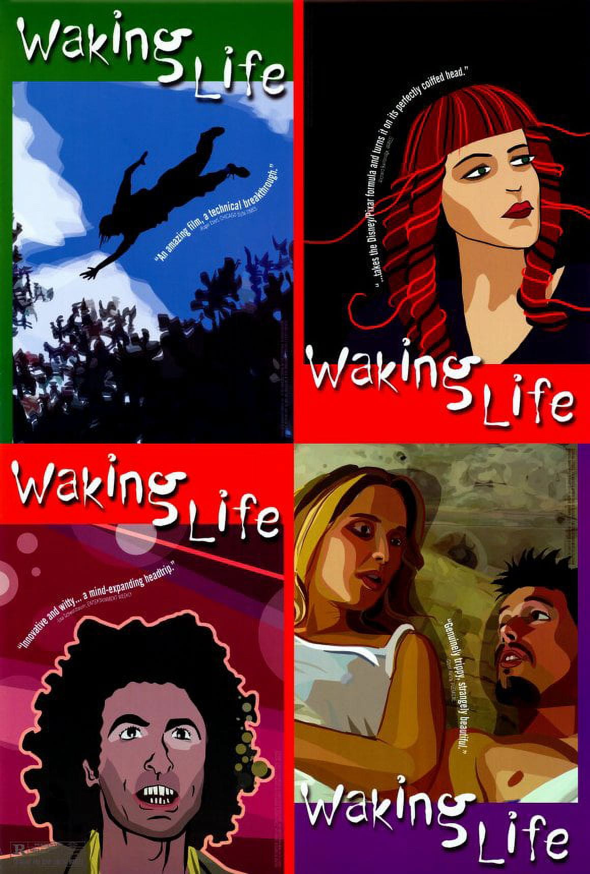 Waking Life (2001) 27x40 Movie Poster - Walmart.com