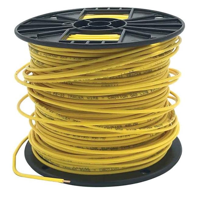 Wal-Rich 14 Gauge x 500 ft. Spool Yellow Tracer Wire - Walmart.com
