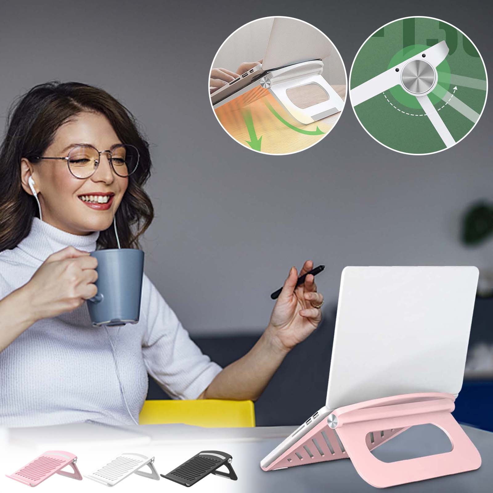 Wal-mart Deals Kcavykas Laptop Stand, Computer Stand, Folding ...