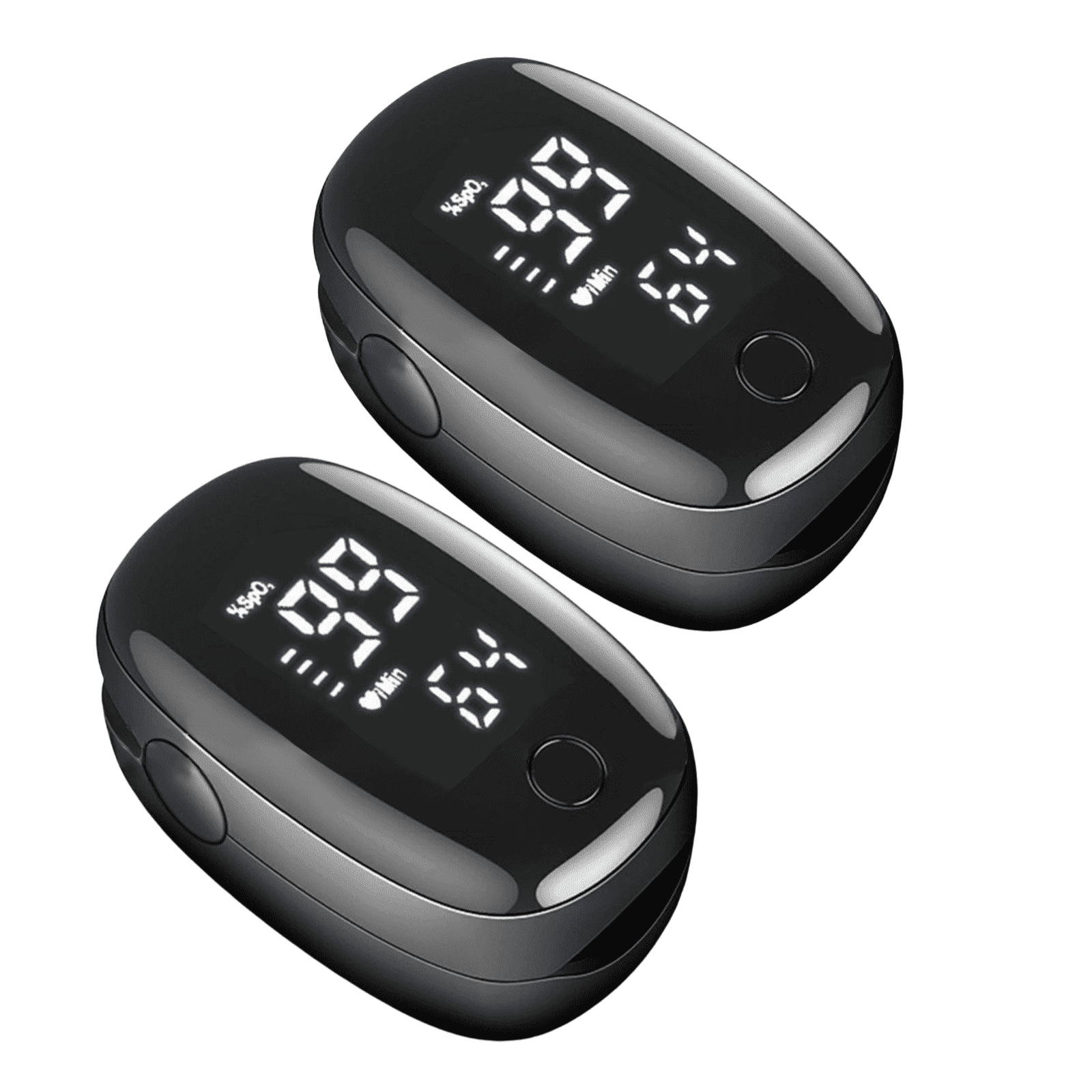 WalBkBS Portable Pulse_Oximeter_Fingertip_Glucose_Monitor No Pricking ...