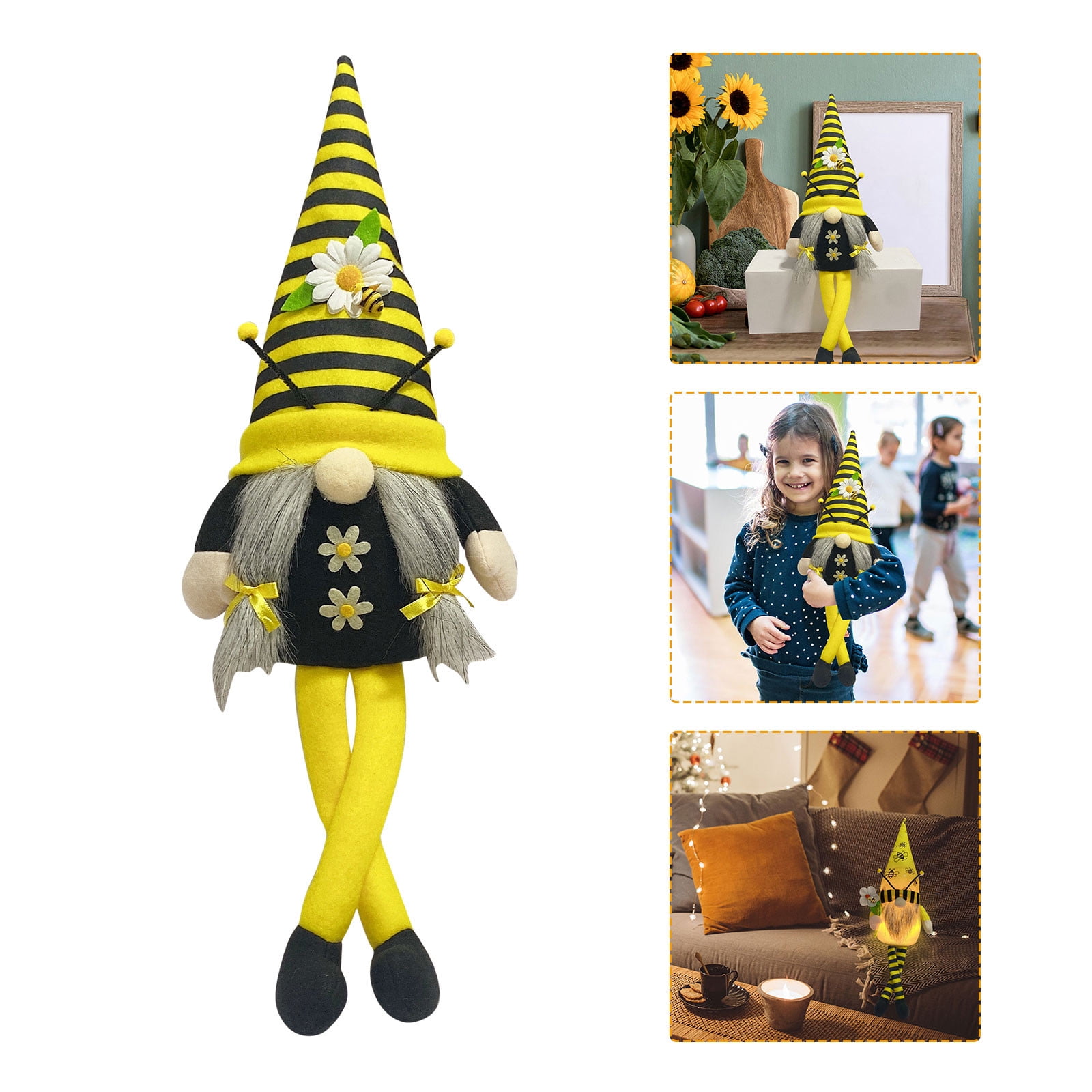 WalGRHFR 2024 Glo Bee Festival Doll Bee Doll Doll Elderly Decorative ...