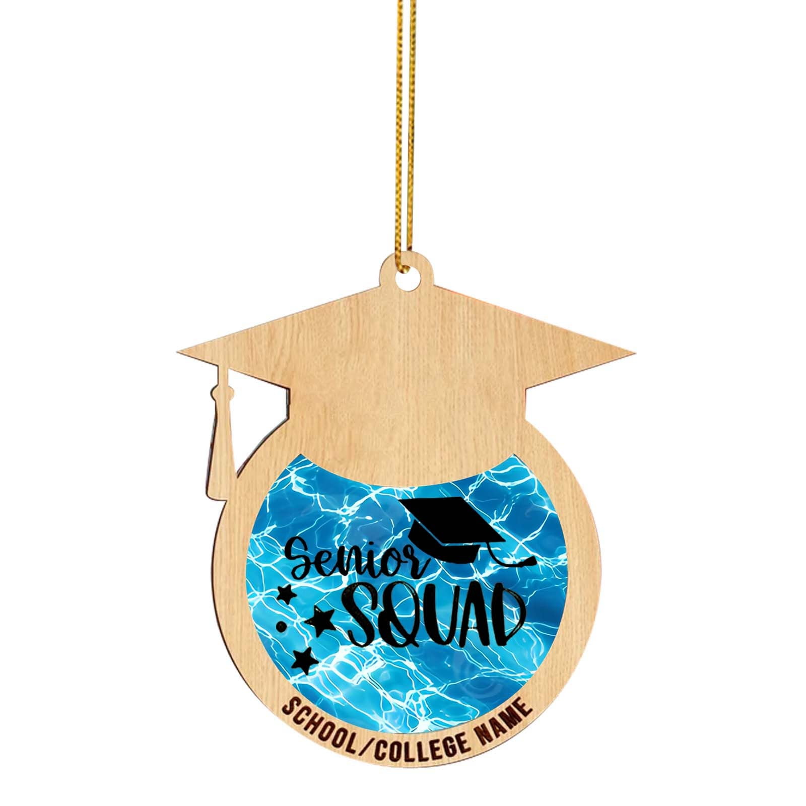 WalGRHFR 2024 Graduation Party Decorations Graduation Wooden Pendants ...