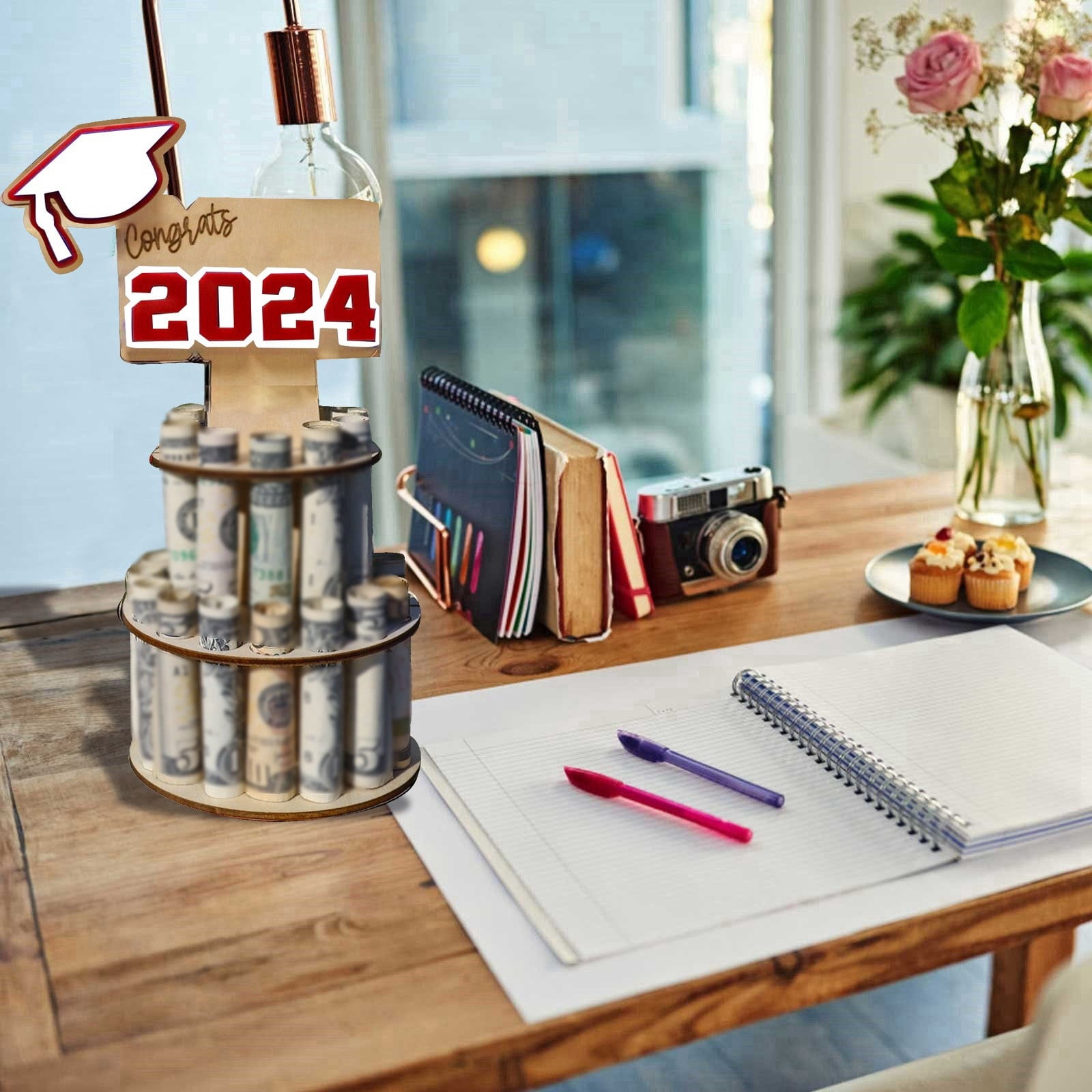 WalGRHFR 2024 Graduation Wallet Ornaments Congratulations Graduation ...