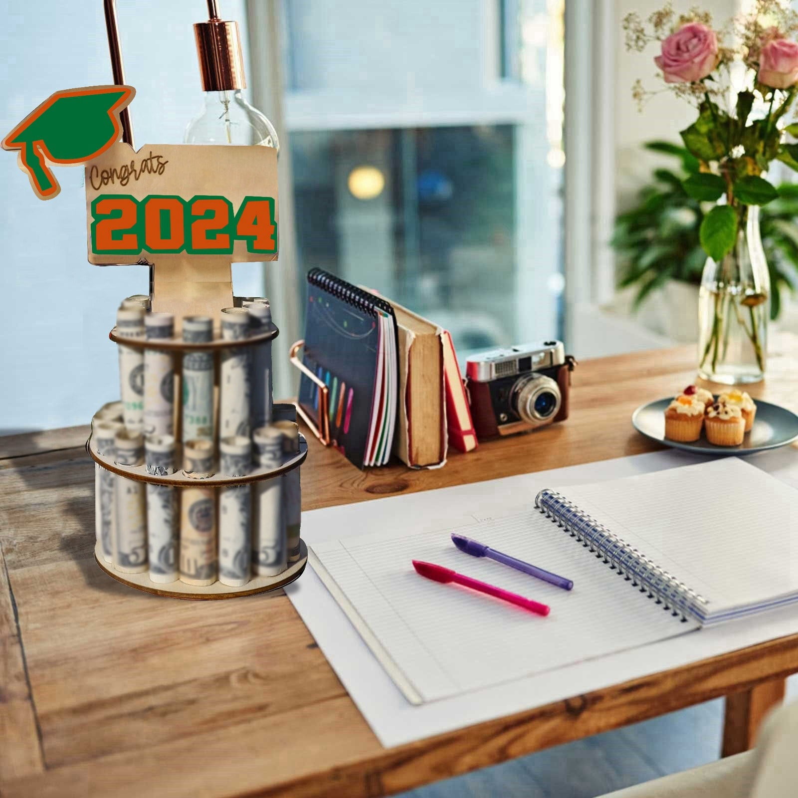 WalGRHFR 2024 Graduation Wallet Ornaments Congratulations Graduation ...