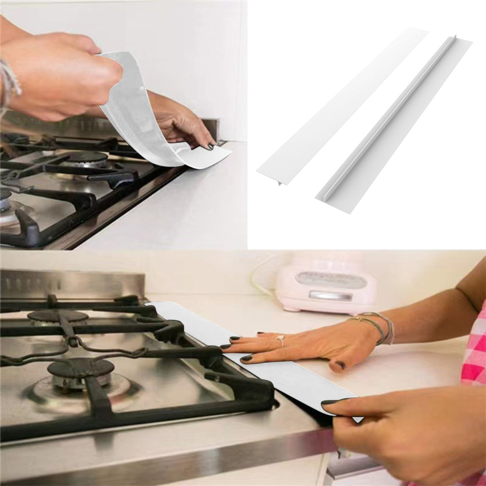 WalGRHFR Furniture Protector Frosted By Cats 2Pc Silicone Slit Strip ...