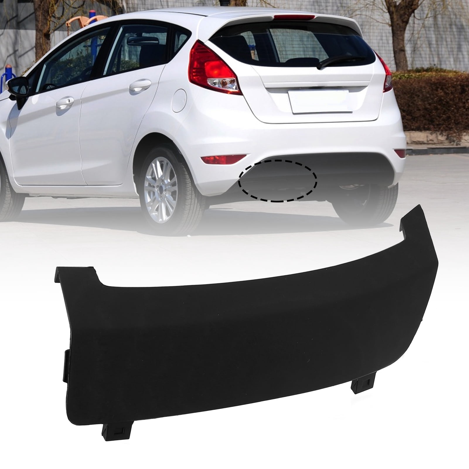 Walbest 1 Pack Tow Hook Cover, Heat-resistant ABS Rear Bumper Towing ...