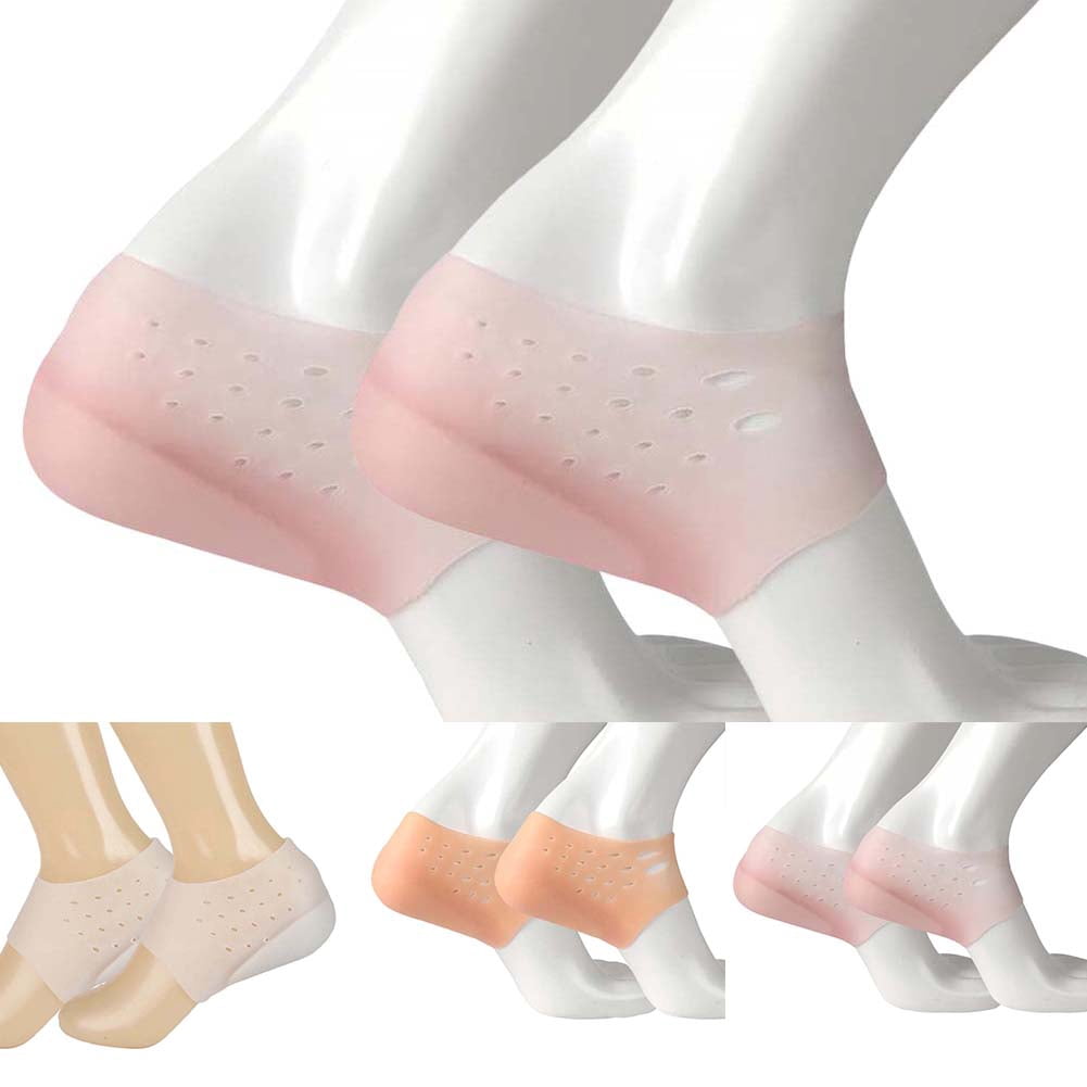 Walbest 1 Pair Height Increase Insoles Silicone Height Increase Socks ...