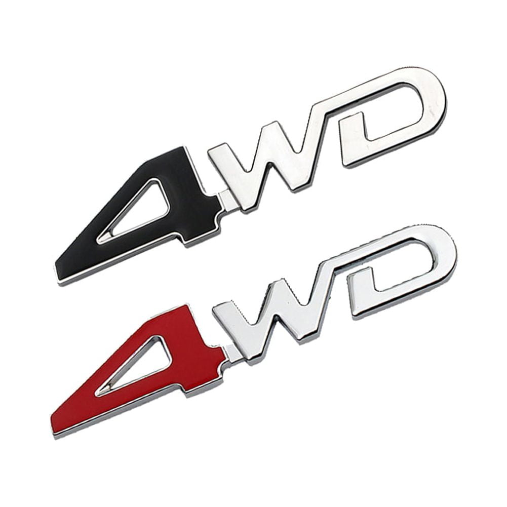 Walbest 1 Pc Universal Car Stickers Sline Sign 4WD Sticker Fender Decal ...