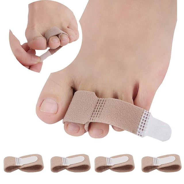 Walbest 1 Piece Broken Toe Wrap, Cushioned Wrap Bandage, Hammer Toe ...