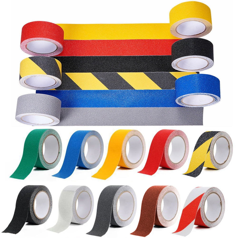 Walbest 1 Roll PVC Waterproof Frosted Tape, 2 Inch x 16.4 Ft, Anti-Slip ...