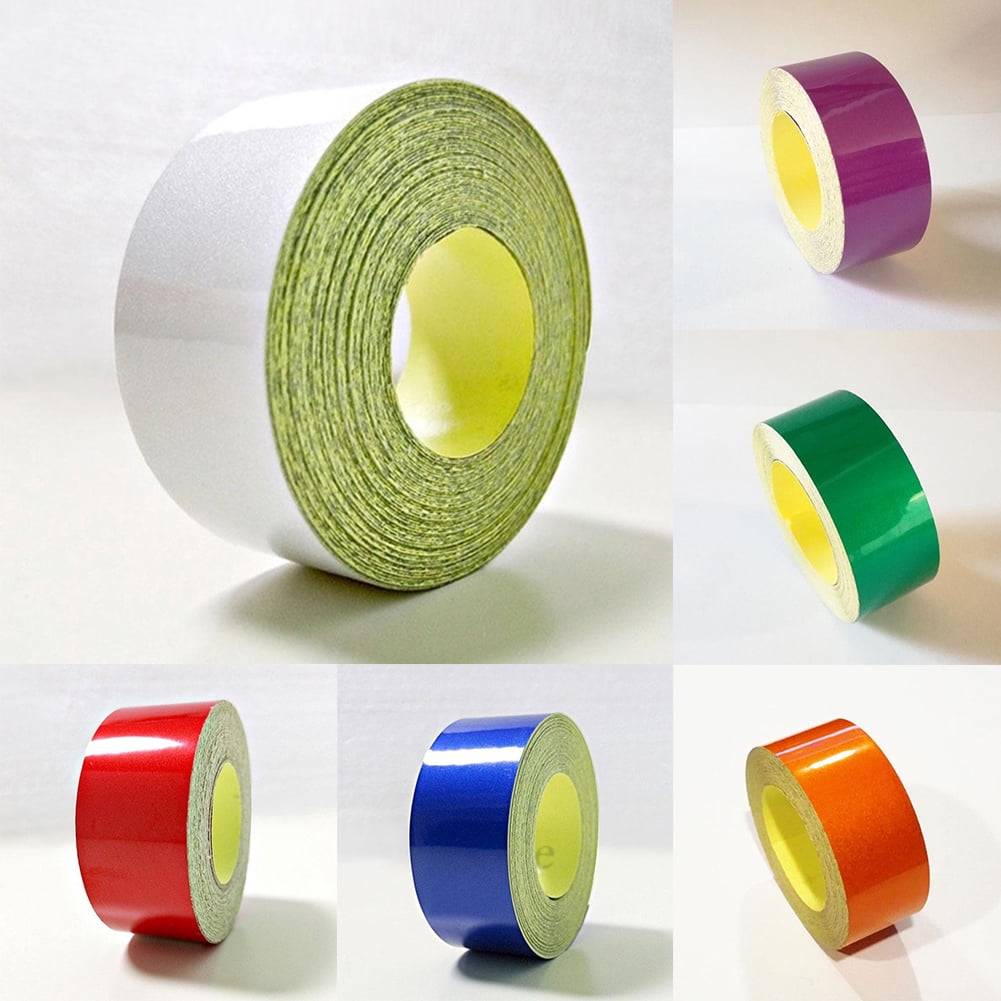 Walbest 1 Roll Reflective Safety Conspicuity Tape 0.8 in x 16.4 Ft ...