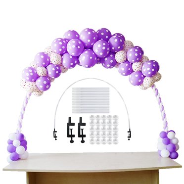 TINANA Round Balloon Arch Kit with Accessories, 7.2 Feet Balloon Hoop ...