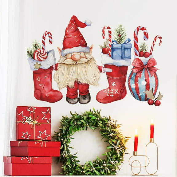 Christmas Star Hanging Lamp Toilet Stickers - Waterproof Self-Adhesive ...